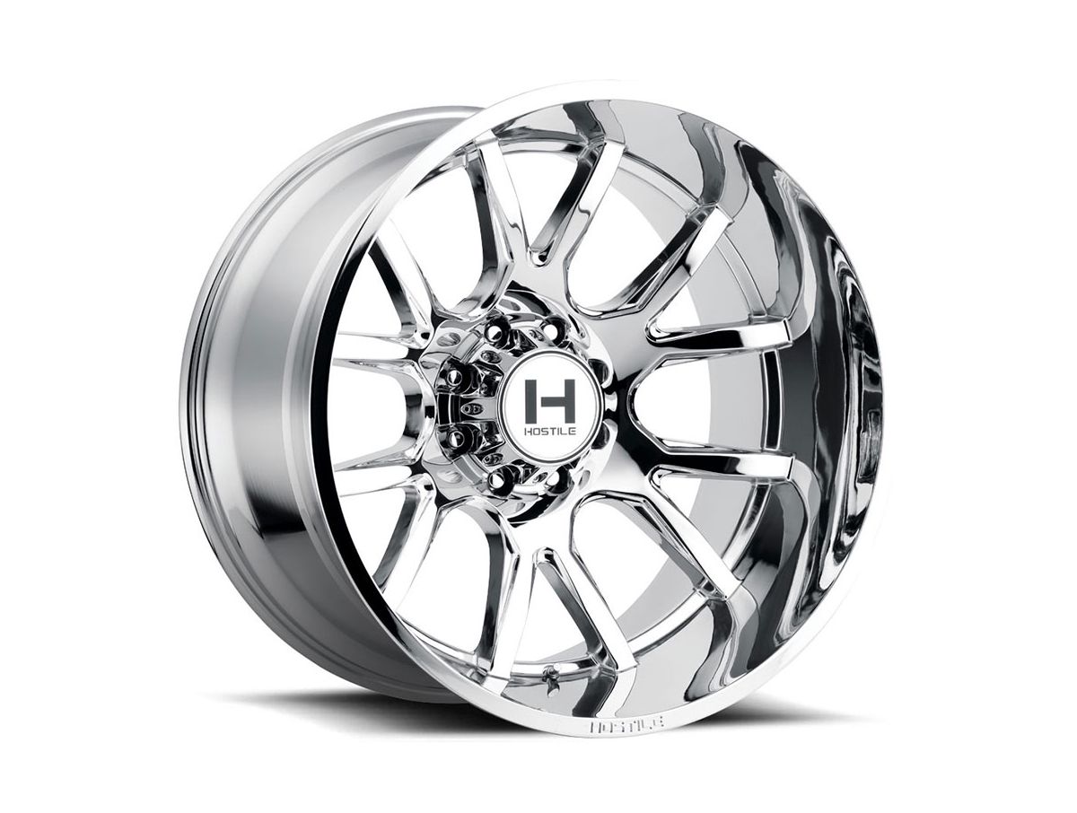 Hostile Chrome Rage Wheel H113-2212550047C | RealTruck