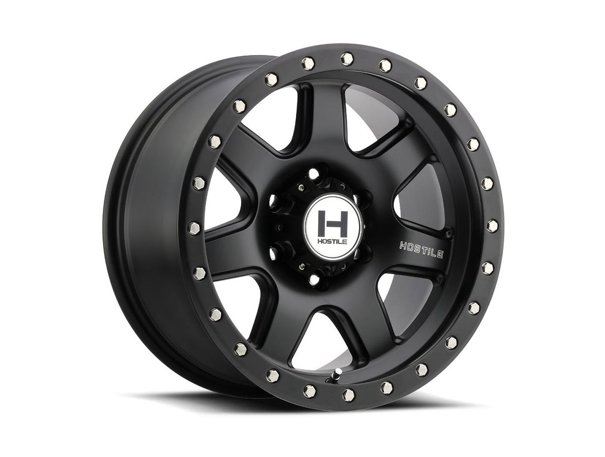 Hostile Black Podium Wheels | RealTruck