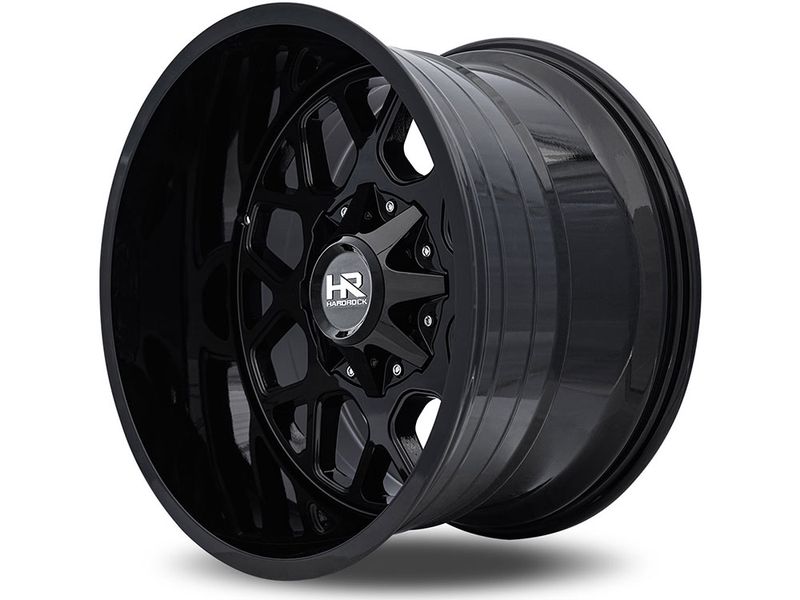 DWG-H705-201278044GB Hardrock Gloss Black Gunner Wheel | RealTruck