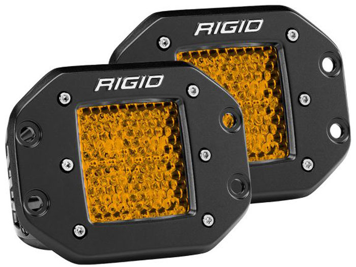 RIGID D-Series PRO Rear Facing LED Cube Lights 90152 | RealTruck