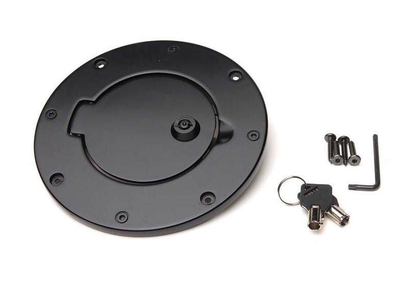 Rampage Billet Fuel Door | RealTruck