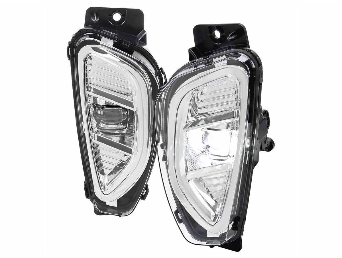 SPEC-D OE Replacement LED Fog Lights LF-ECAP20CLED-DL | RealTruck