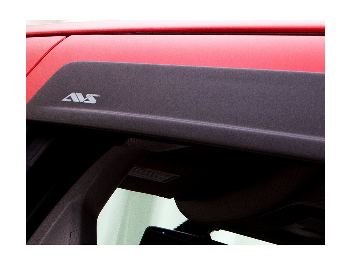 AVS® Matte Black Low Profile Ventvisor® Window Deflectors 774080 ...