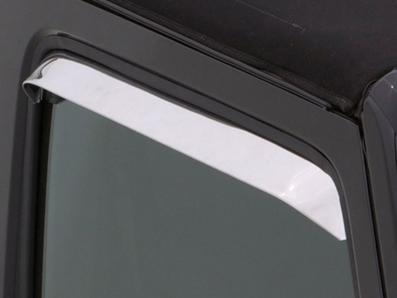 AVS Stainless Ventshade Window Deflectors 12064 | RealTruck