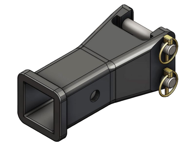 Blue Ox Adjustable Drop Receiver Add-On BX88417 | RealTruck