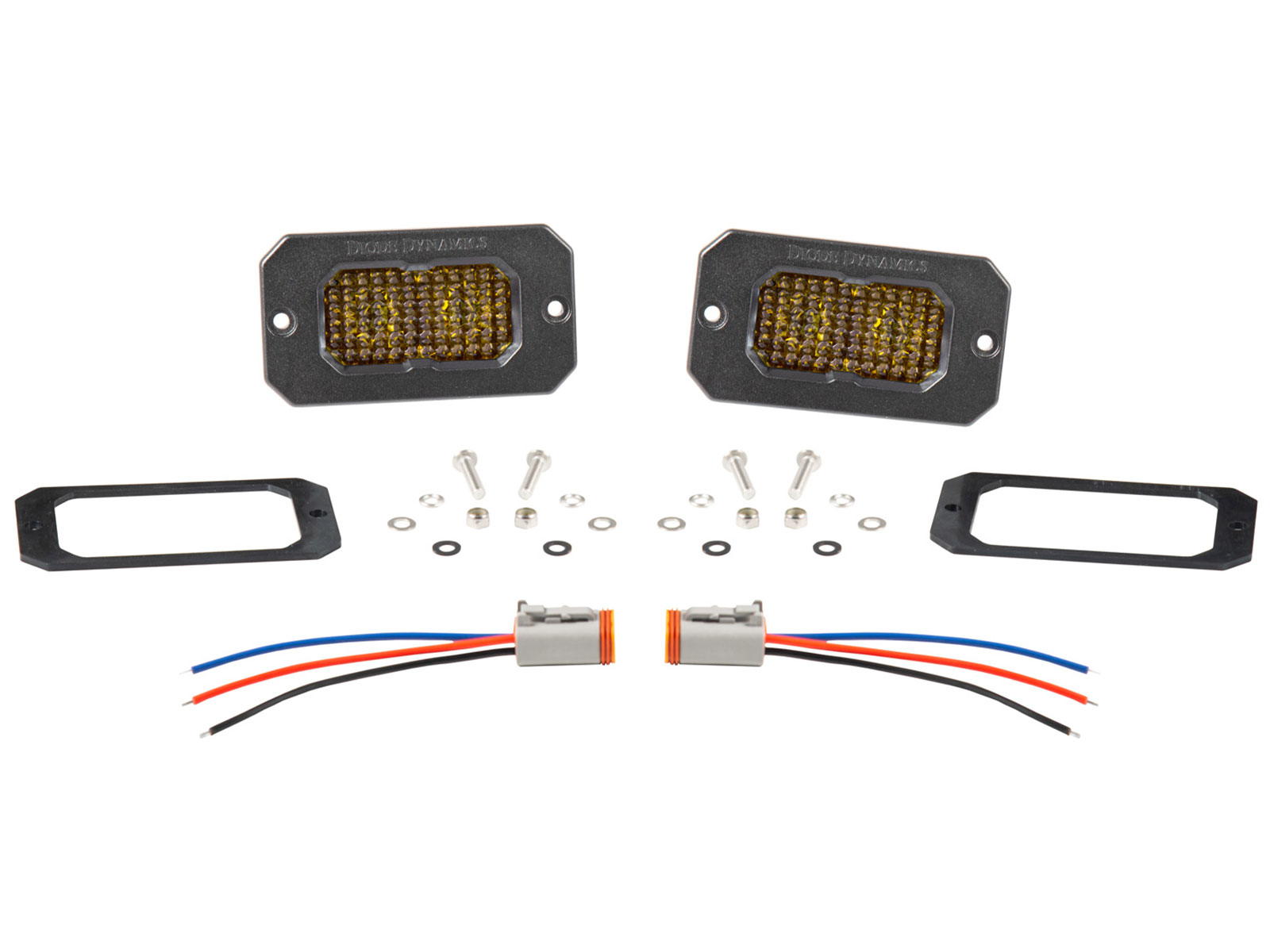 Diode Dynamics SSC2 Flush Sport Series LED Pod Lights DD6430PX | RealTruck