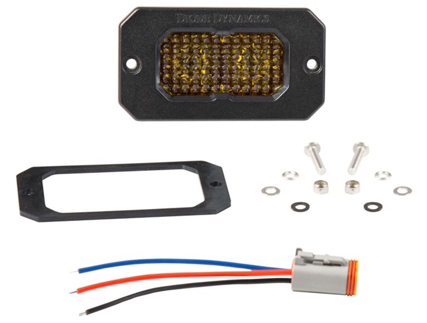 Diode Dynamics SSC2 Flush Pro Series LED Pod Light DDL-DD6438S | RealTruck