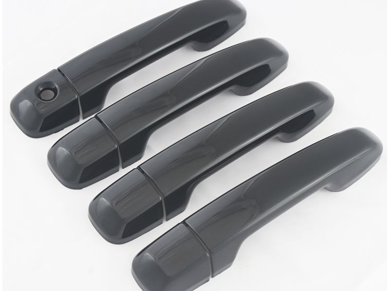 Trim Illusion Gloss Black Door Handle Covers DH6312BLK | RealTruck