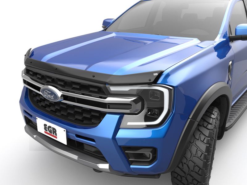 EGR Matte Black Superguard Bug Shield 303605 | RealTruck