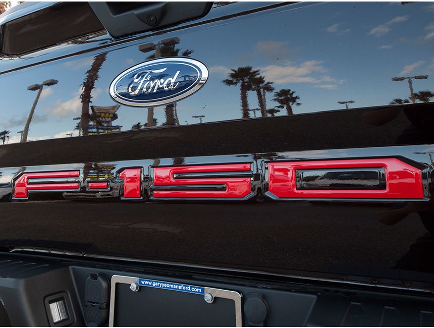 Tufskinz Ford Lettering Emblems FRD002-RED-G | RealTruck