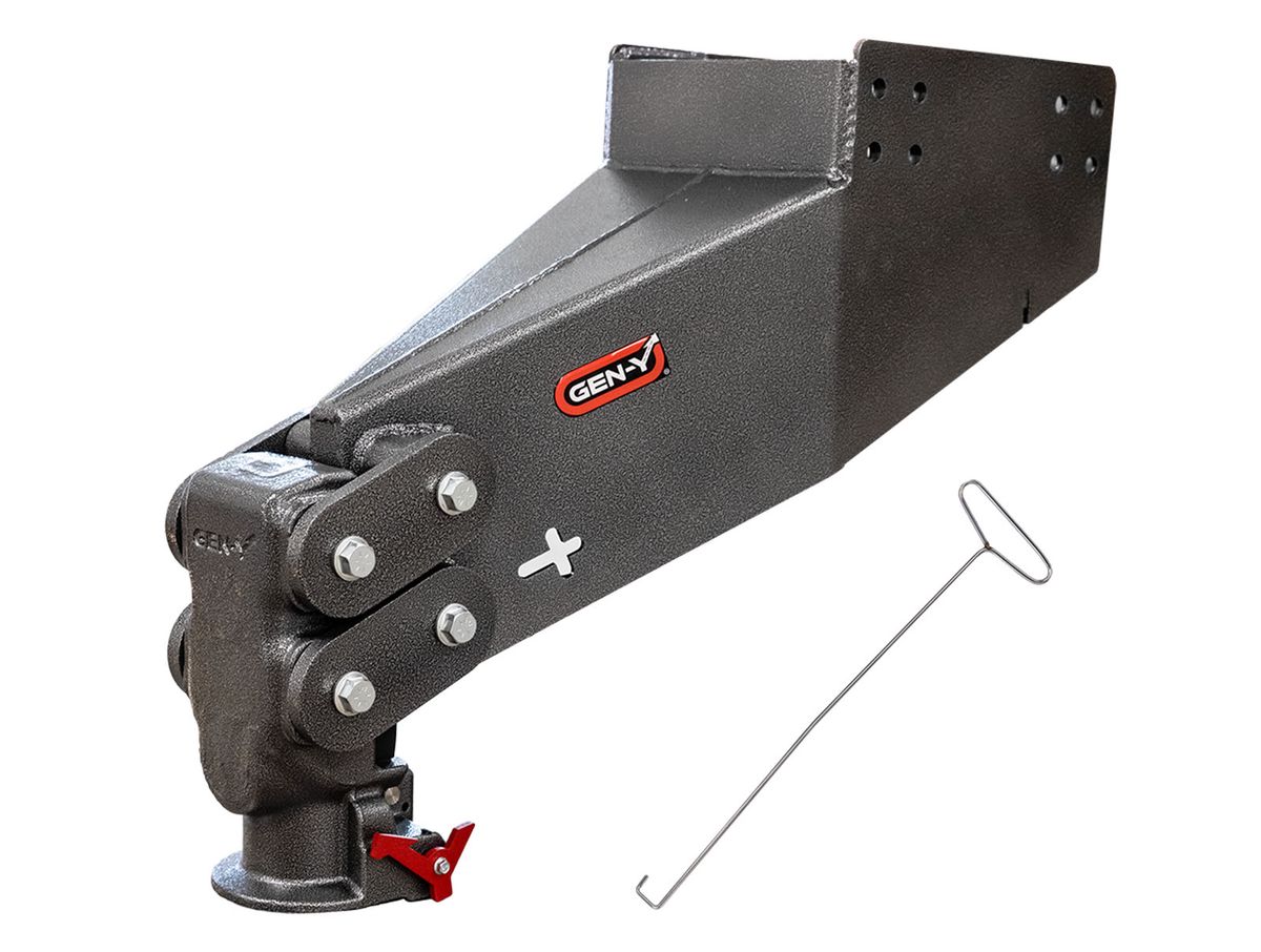 GEN-Y EXECUTIVE 5th Wheel to Gooseneck Pin Box GH-8047AL | RealTruck