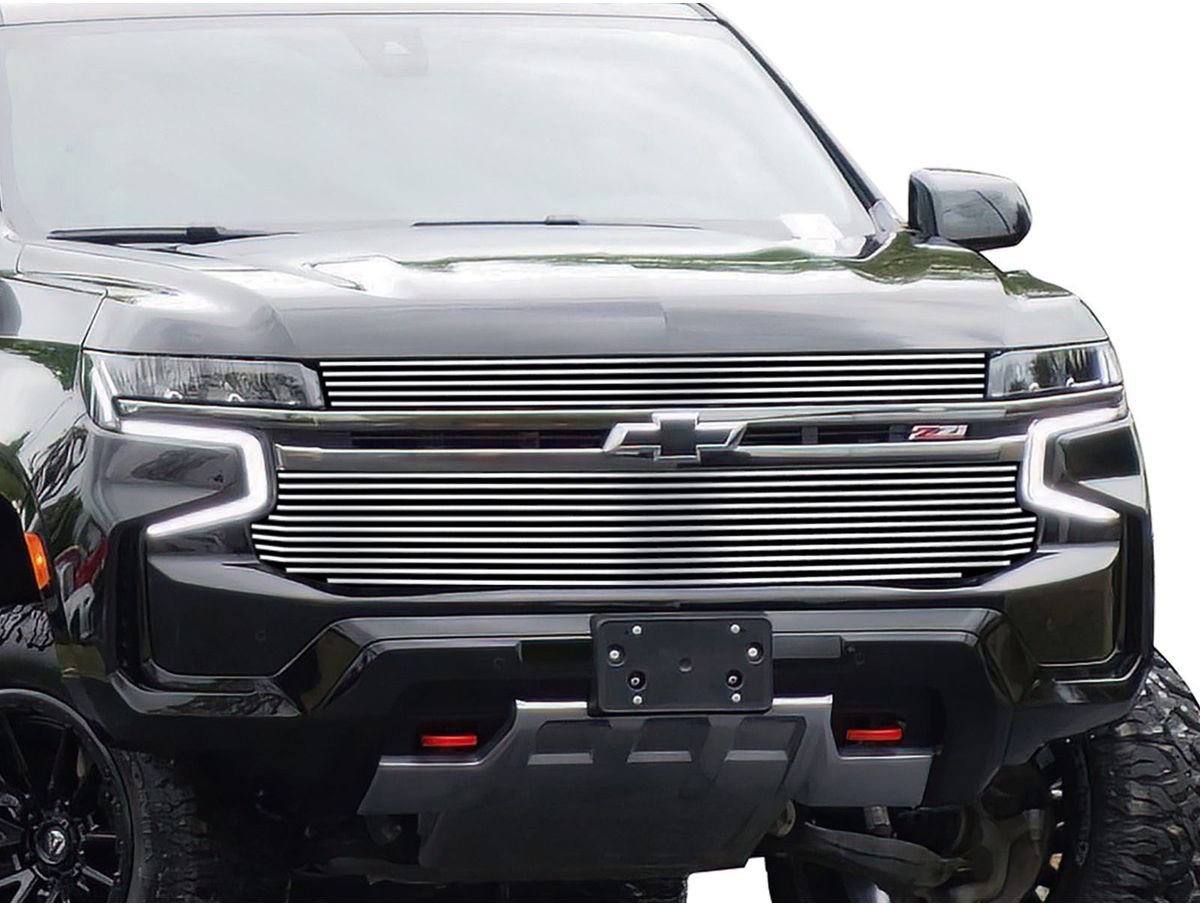 APS Bar Billet Grille GR03FEB77S | RealTruck