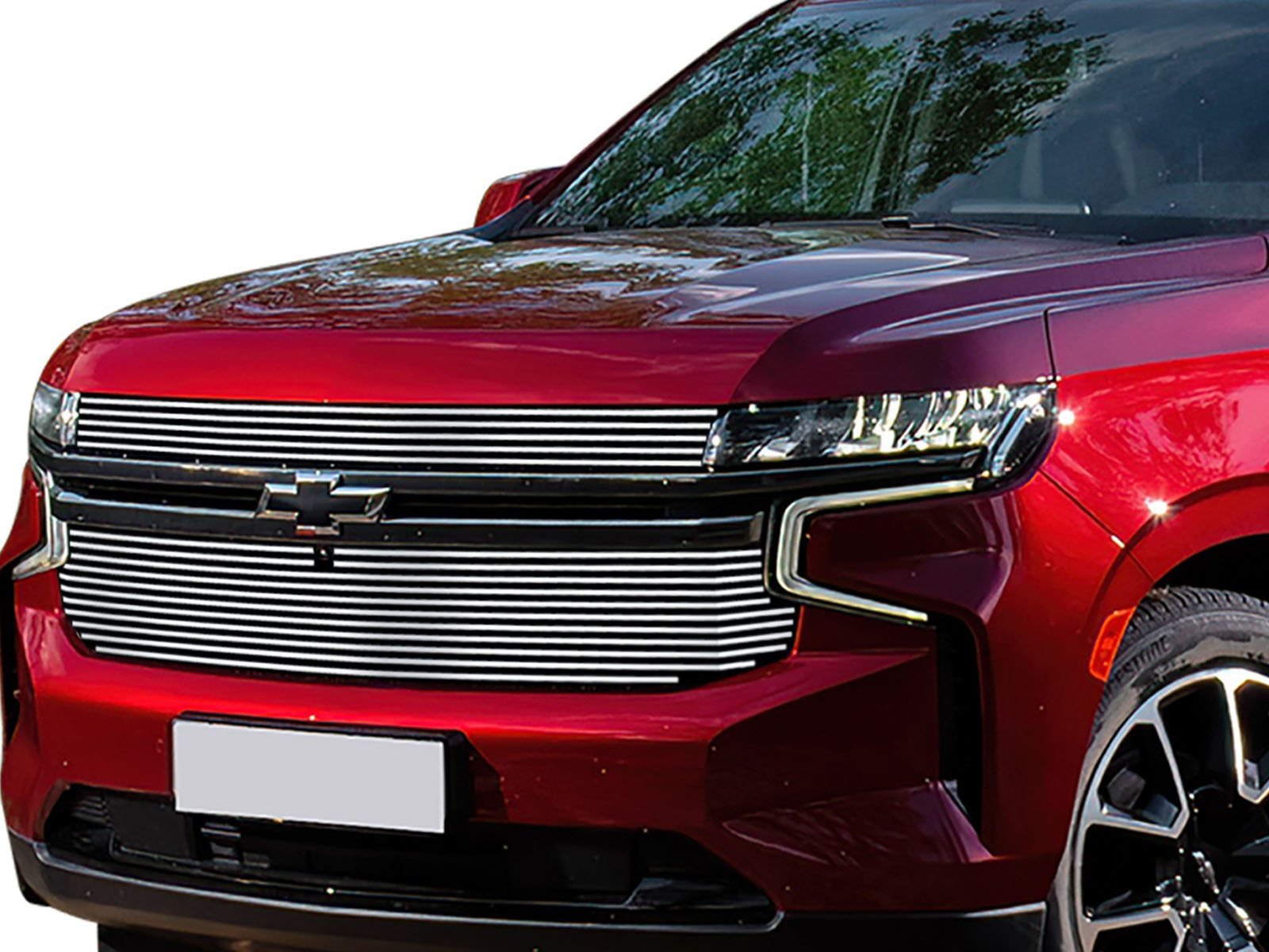 APS Bar Billet Grille GR03FEB79S | RealTruck