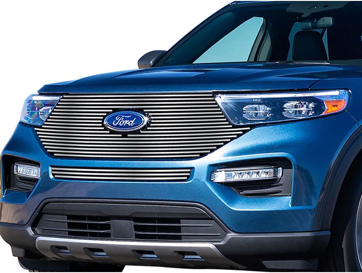 APS Bar Billet Grille GR06FEB84S | RealTruck