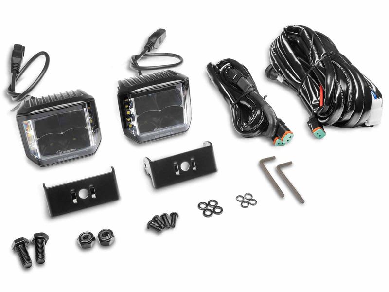 RealTruck Xplor Blackout Series Sideline Cube Lights 750700321SCS ...