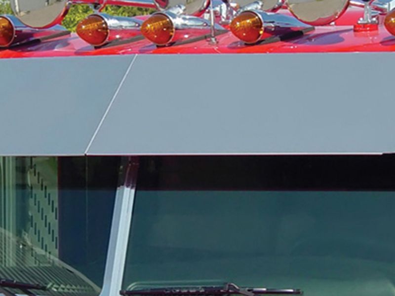 RoadWorks 13.5" Blind Mount Drop Visor 35026 | RealTruck