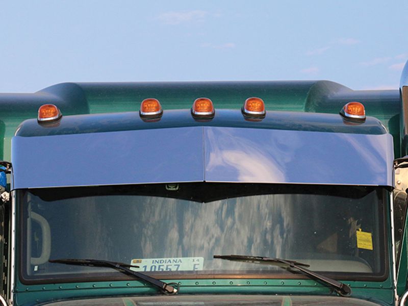 RoadWorks 13" Blind Mount Drop Visor 35650 | RealTruck