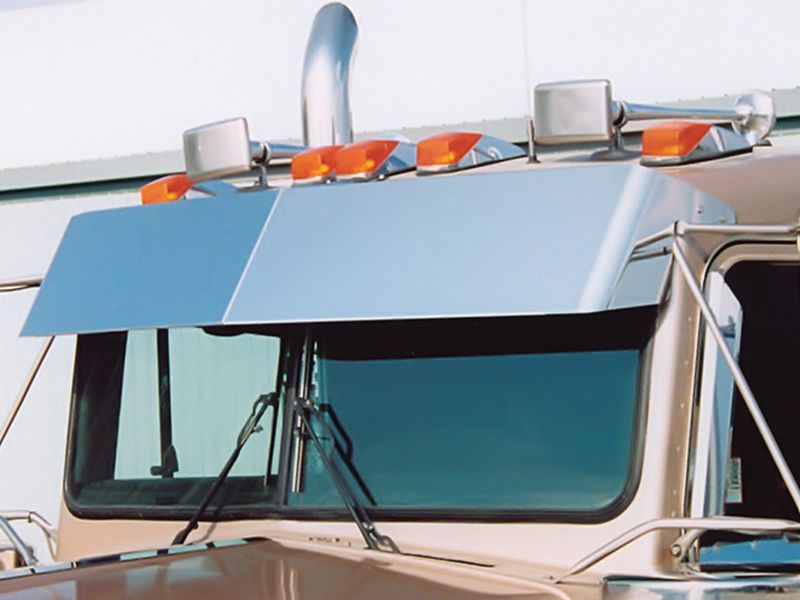 RoadWorks 12" Blind Mount Drop Visor 45530 | RealTruck