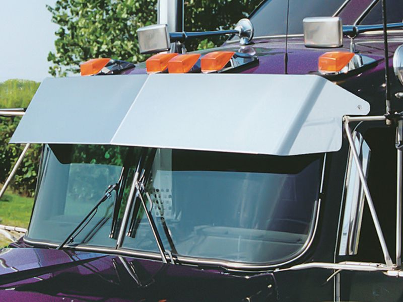 RoadWorks 13" Blind Mount Drop Visor w/ Two Factory Brackets 45570 ...