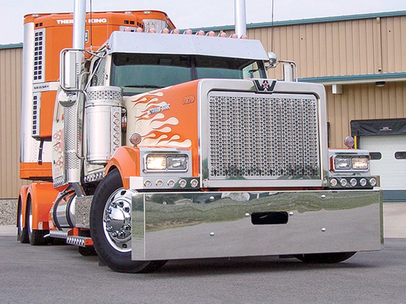 RoadWorks Classic Style Standard Mount Bumper C956040-18MT | RealTruck