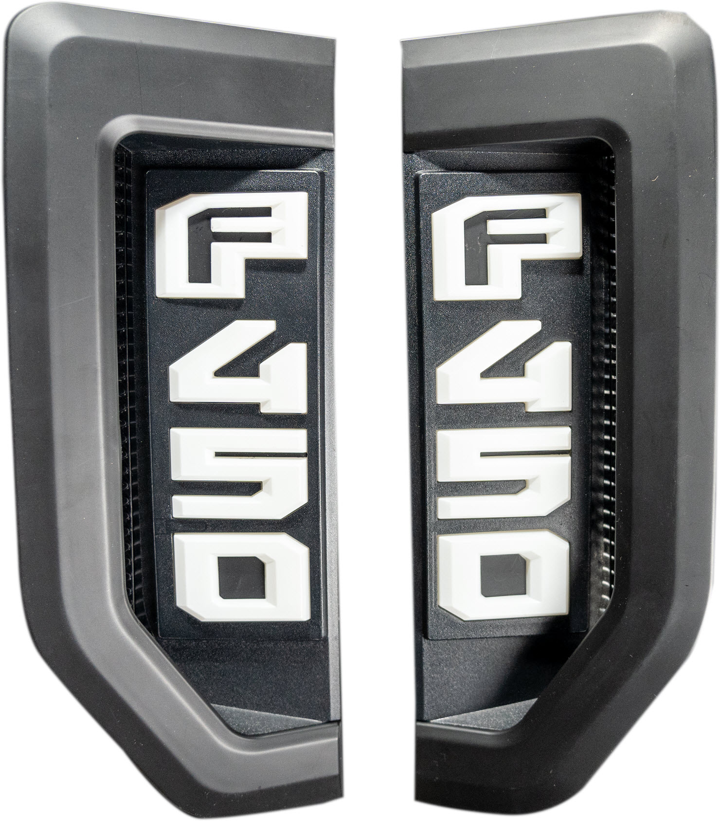 Recon Black F450 Illuminated Emblems 264485BK | RealTruck