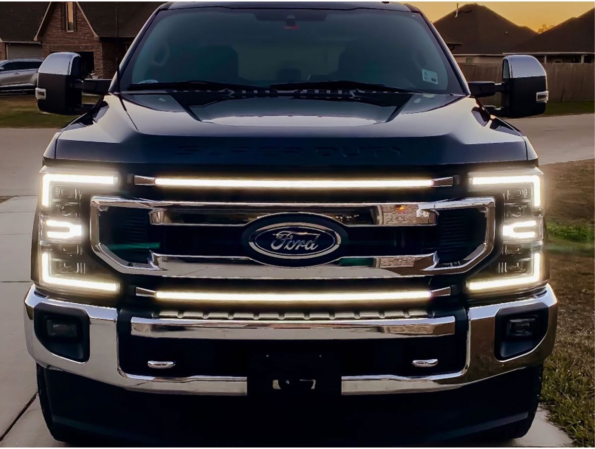 Sick Diesel Gear LED Grill Lights SDG-F20K-SAWSPPH | RealTruck