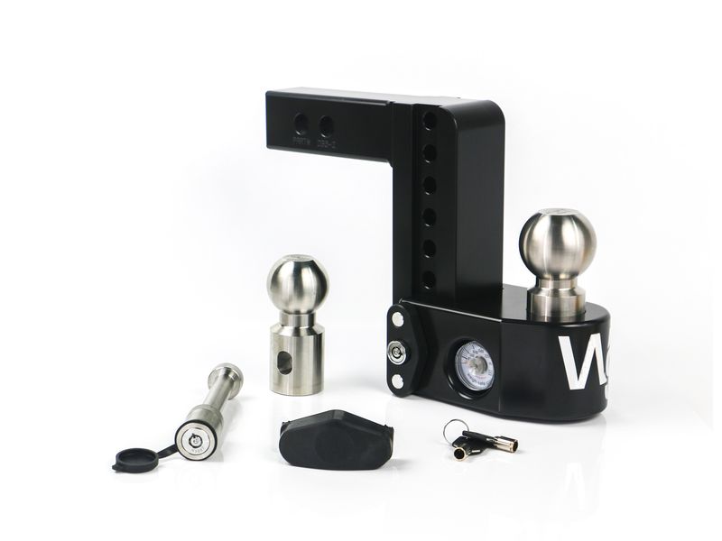 Weigh Safe Adjustable Ball Mount WS6-2-KA-CER-BLA | RealTruck