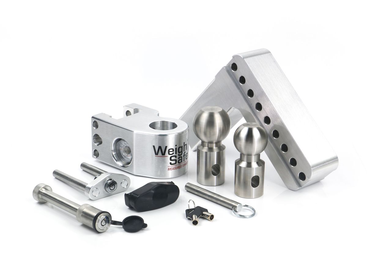 Weigh Safe Adjustable Ball Mount WS6-2.5-KA | RealTruck