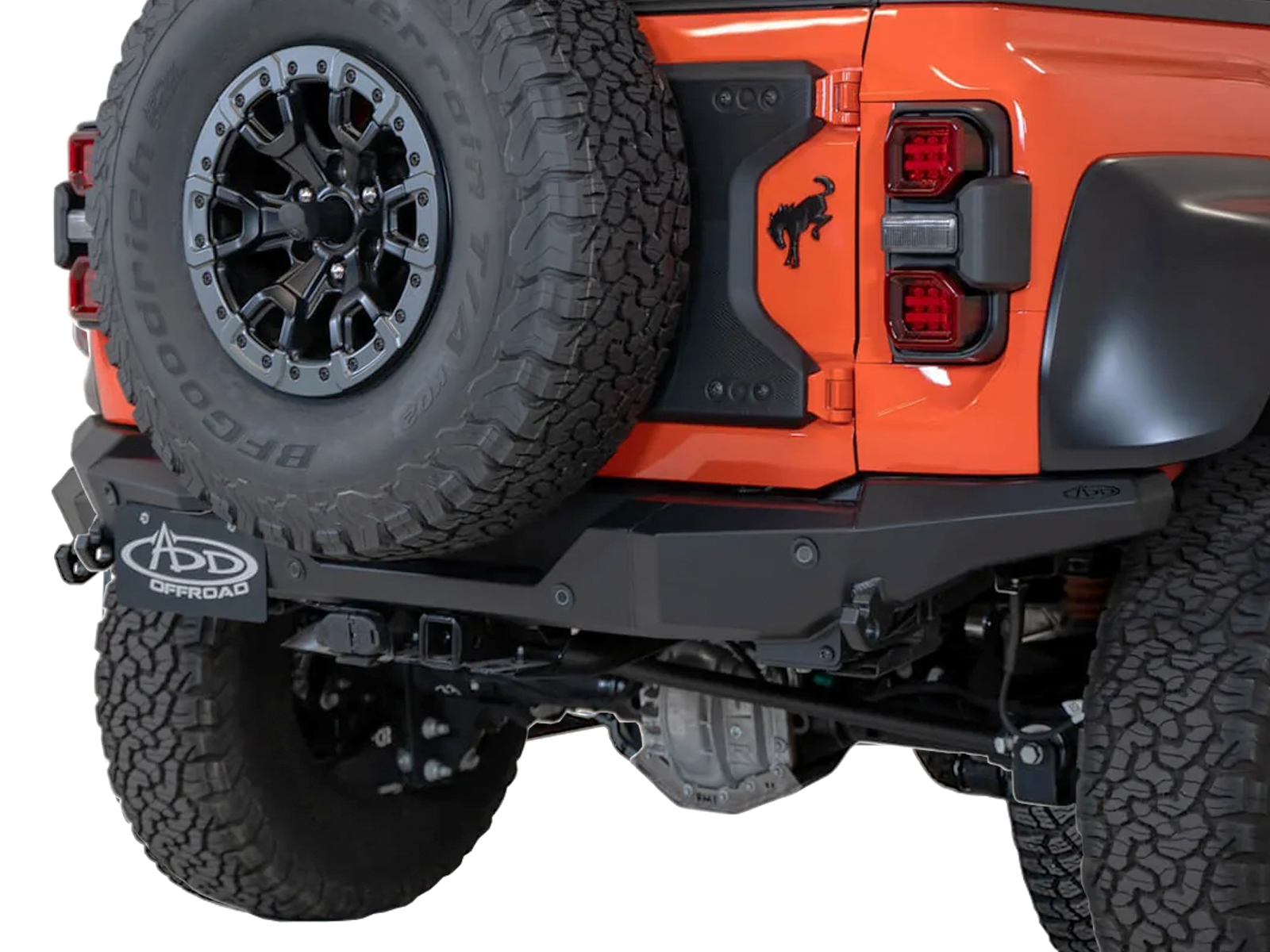 Addictive Desert Designs Rock Fighter Rear Bumper R26012NA0103 | RealTruck