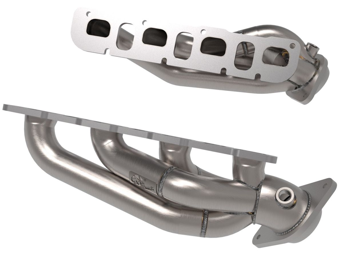 aFe Twisted Steel Shorty Headers 48-38031 | RealTruck