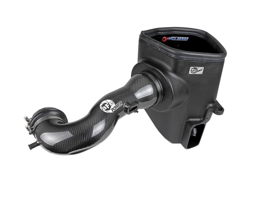 aFe Track Series Carbon Fiber Cold Air Intake 57-10015R | RealTruck