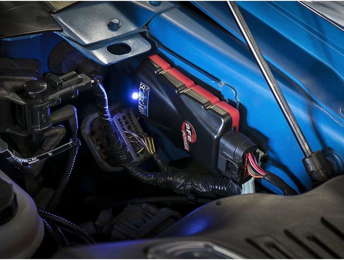 aFe Scorcher BLUE Performance Tuning Module 77-83042 | RealTruck