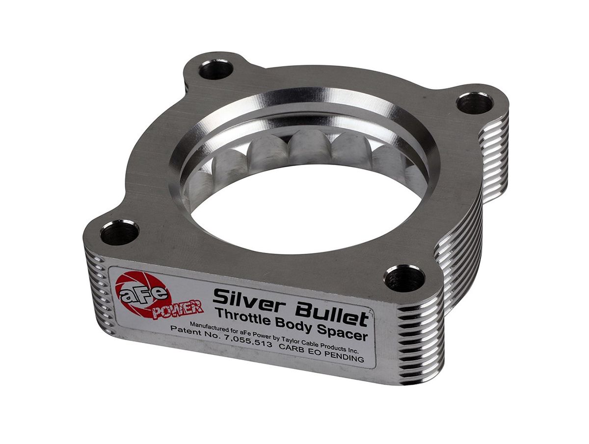 aFe Silver Bullet Throttle Body Spacer 46-32010 | RealTruck