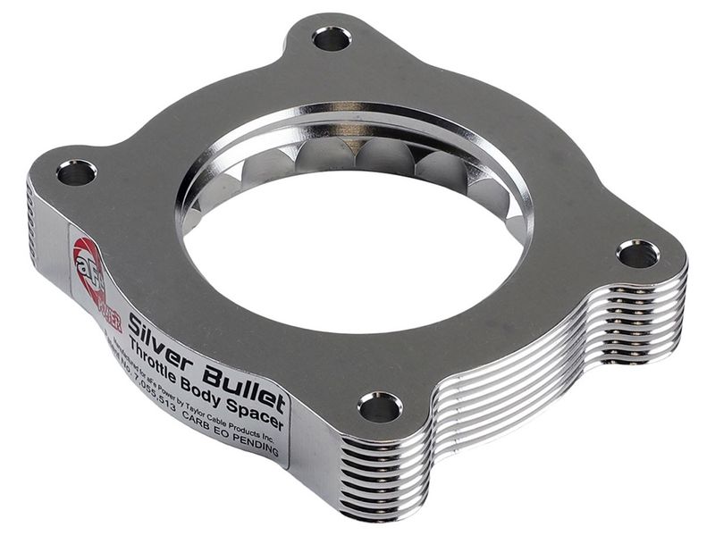 aFe Silver Bullet Throttle Body Spacer 46-34019 | RealTruck