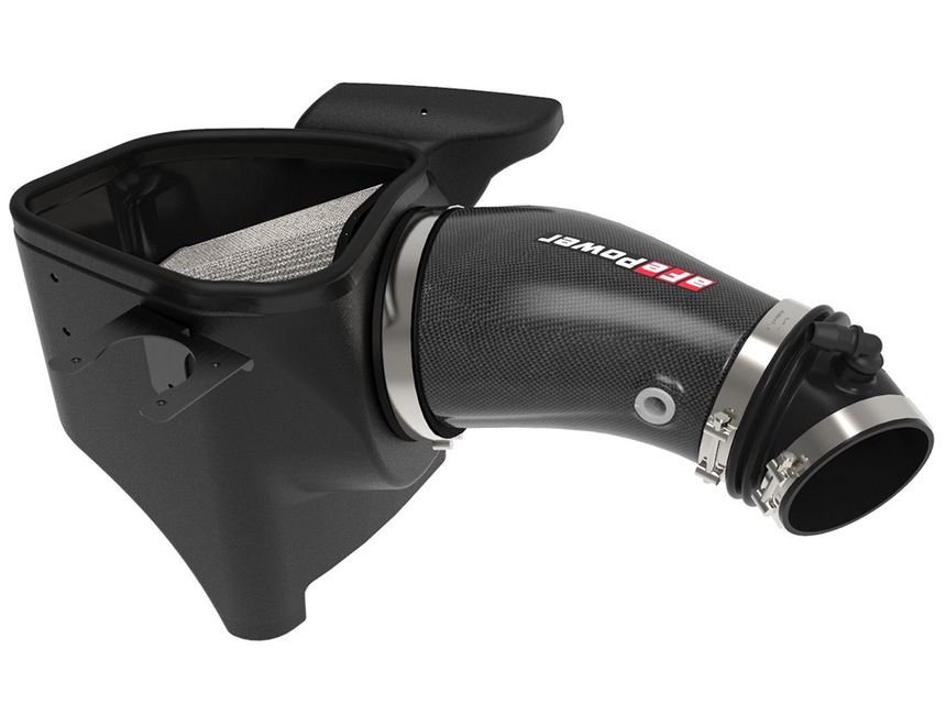 aFe Track Series Carbon Fiber Cold Air Intake 57-10009D | RealTruck
