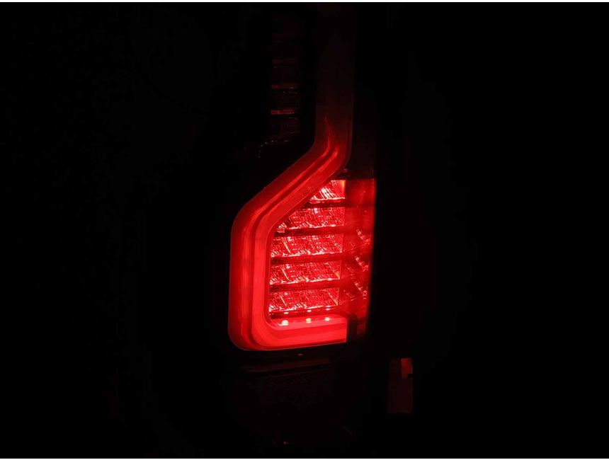 AlphaRex Smoked Black Pro Series LED Tail Lights 620070 | RealTruck