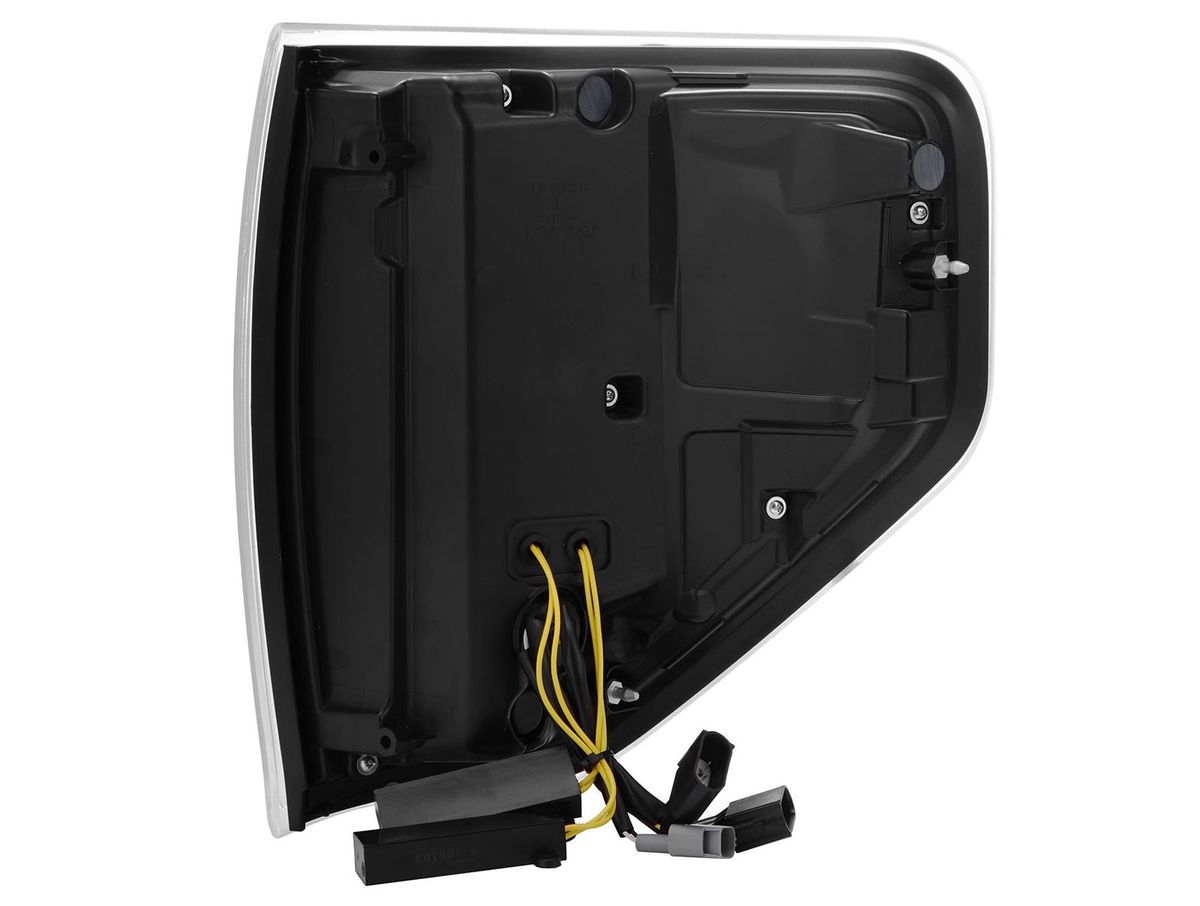 AlphaRex LUXX Series Black LED Tail Lights 653090 | RealTruck