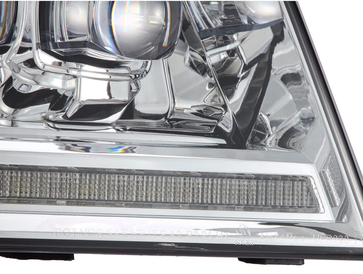 AlphaRex Chrome Nova Series LED Headlights 880129 | RealTruck