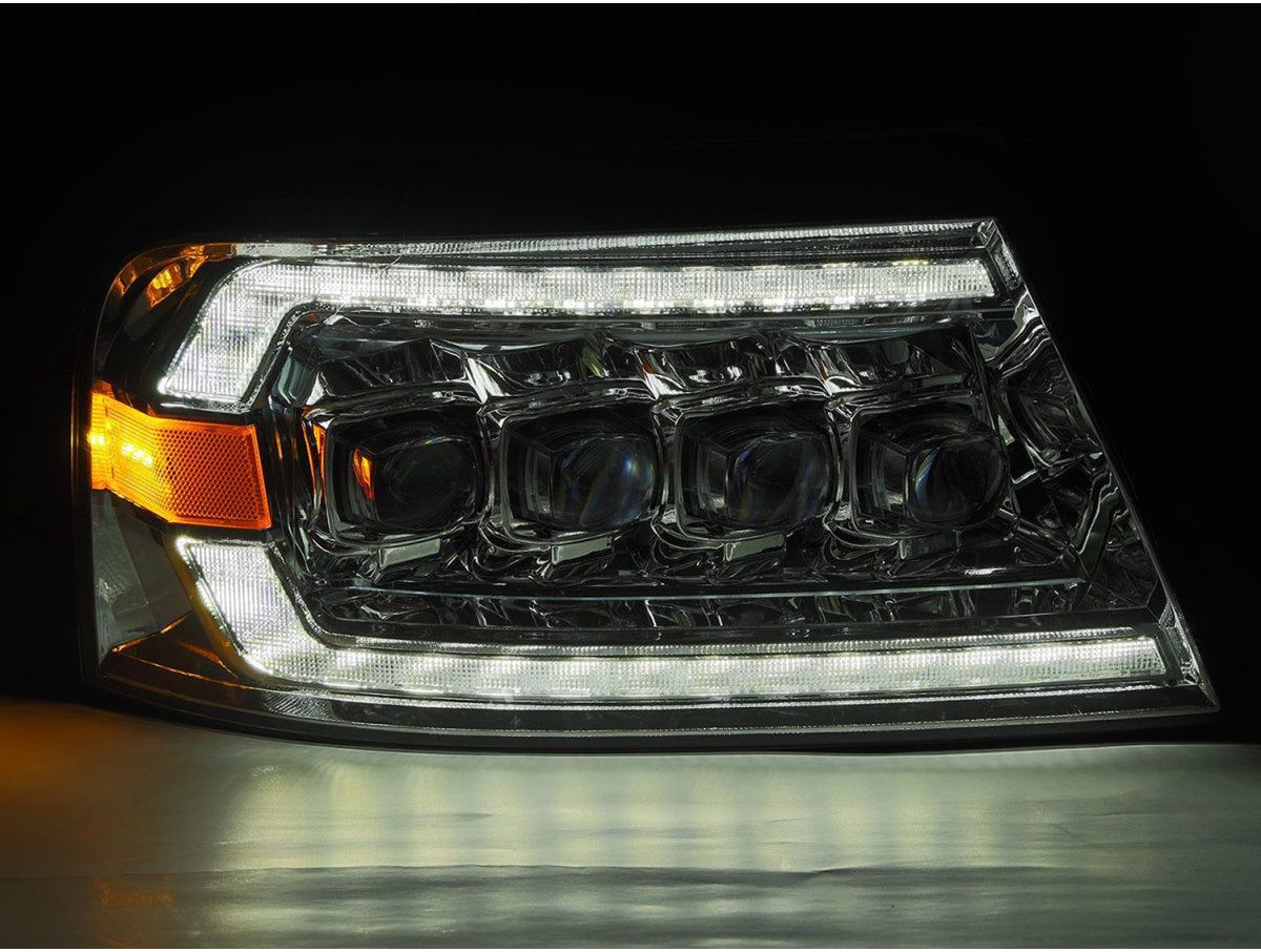 AlphaRex Chrome Nova Series LED Headlights 880129 | RealTruck