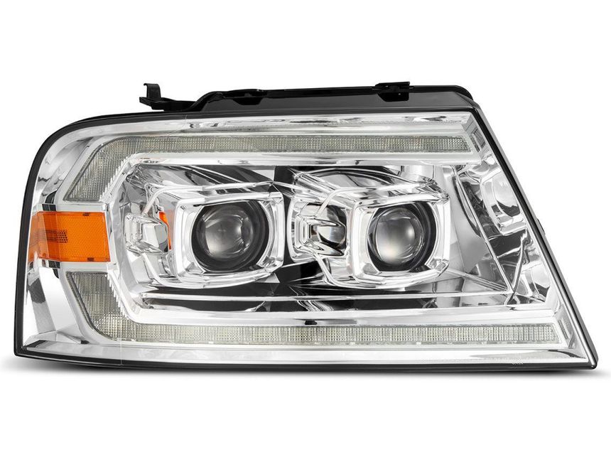 AlphaRex Chrome Pro Series Headlights 880135 | RealTruck
