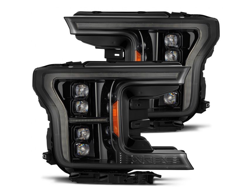 AlphaRex Alpha-Black Nova Series LED Headlights 880249 | RealTruck