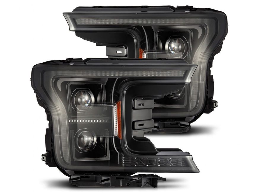 AlphaRex Black Pro Series Headlights 880253 | RealTruck