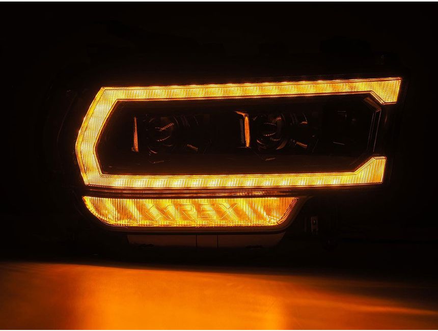 AlphaRex Black LUXX Series LED Headlights 880549 | RealTruck