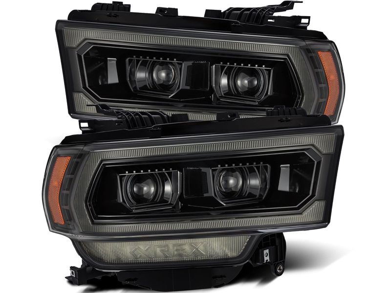AlphaRex Black LUXX Series LED Headlights 880549 | RealTruck