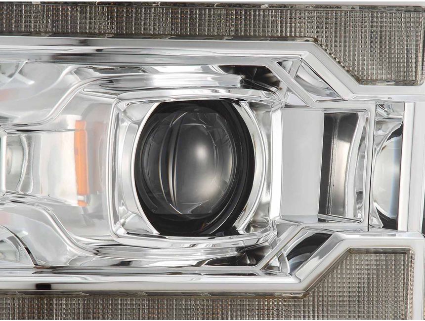 AlphaRex Chrome LUXX Series LED Headlights 880568 | RealTruck