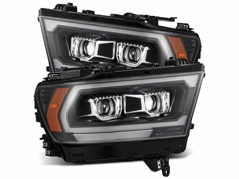 AlphaRex Black Pro Series Headlights 880574 | RealTruck