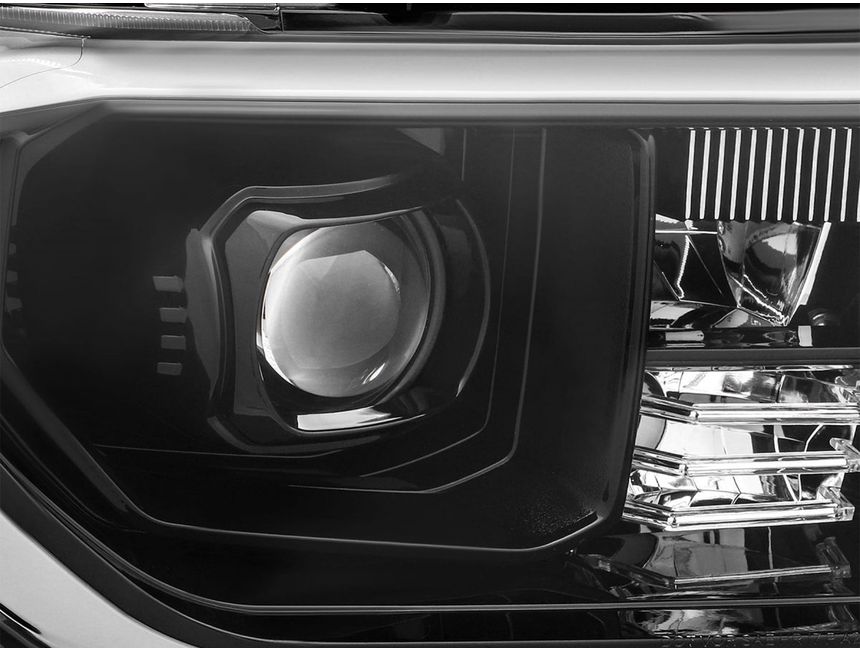 AlphaRex Black LUXX Series LED Headlights 880769 | RealTruck