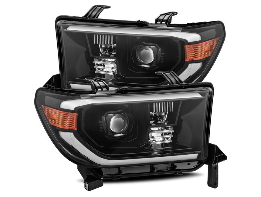 AlphaRex Black LUXX Series LED Headlights 880769 | RealTruck