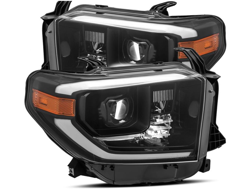AlphaRex Black LUXX Series LED Headlights 880804 | RealTruck