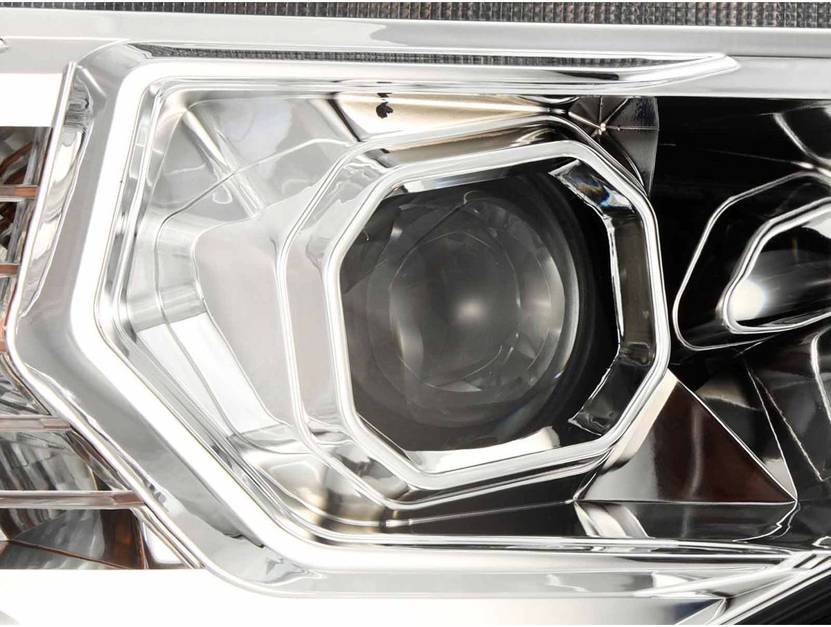 AlphaRex Chrome LUXX Series LED Headlights 880812-1 | RealTruck